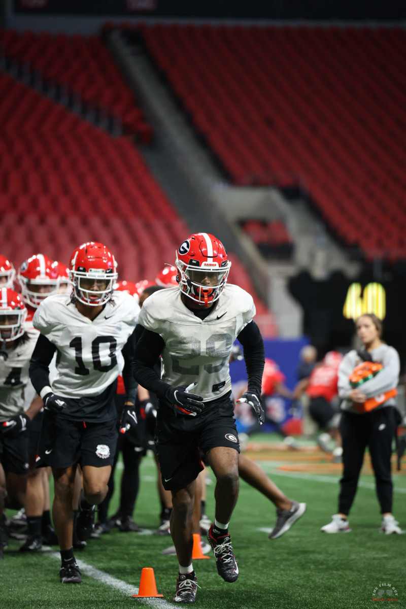 Georgia Football Photos From Practice Leading Up to Matchup with Ohio ...