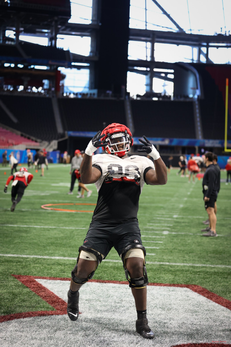 Georgia Football Photos From Practice Leading Up to Matchup with Ohio ...