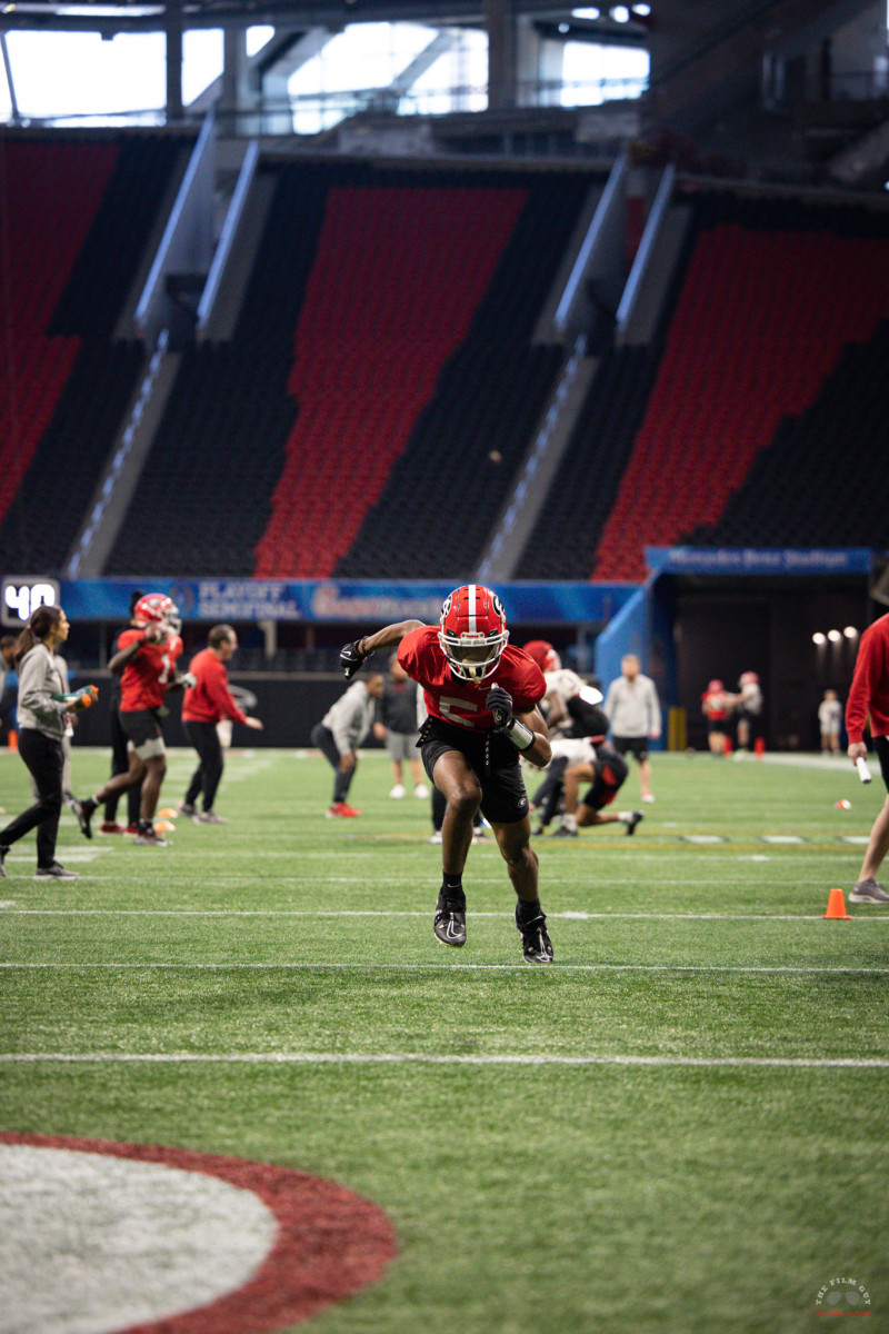 Georgia Football Photos From Practice Leading Up to Matchup with Ohio ...