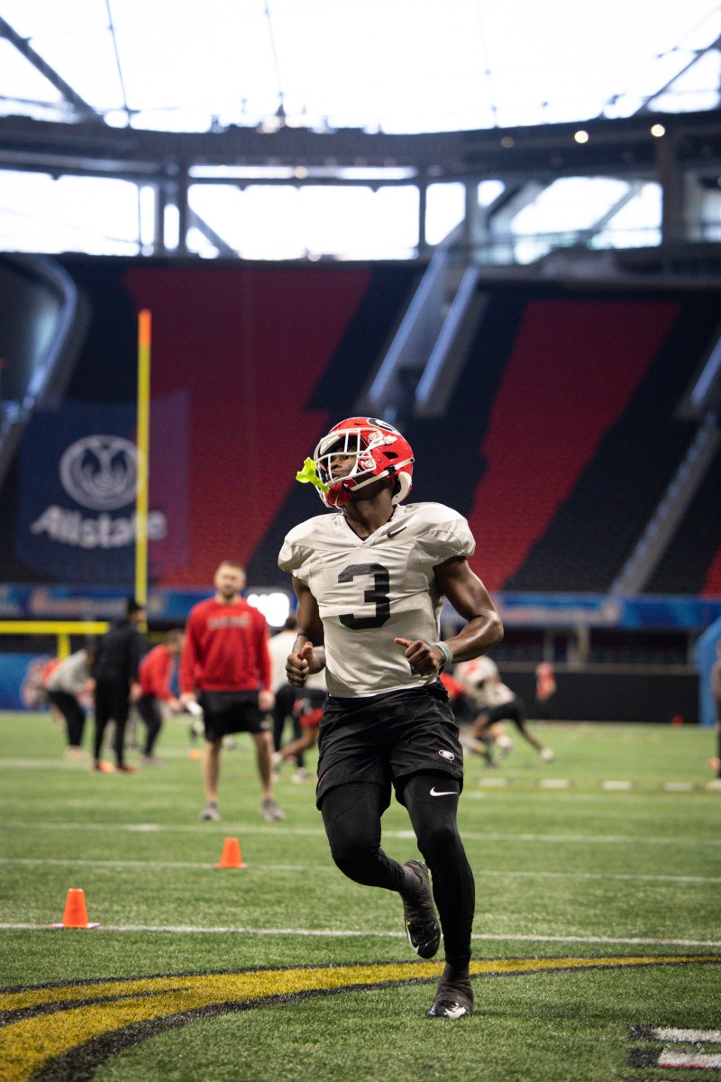 Georgia Football Photos From Practice Leading Up to Matchup with Ohio ...