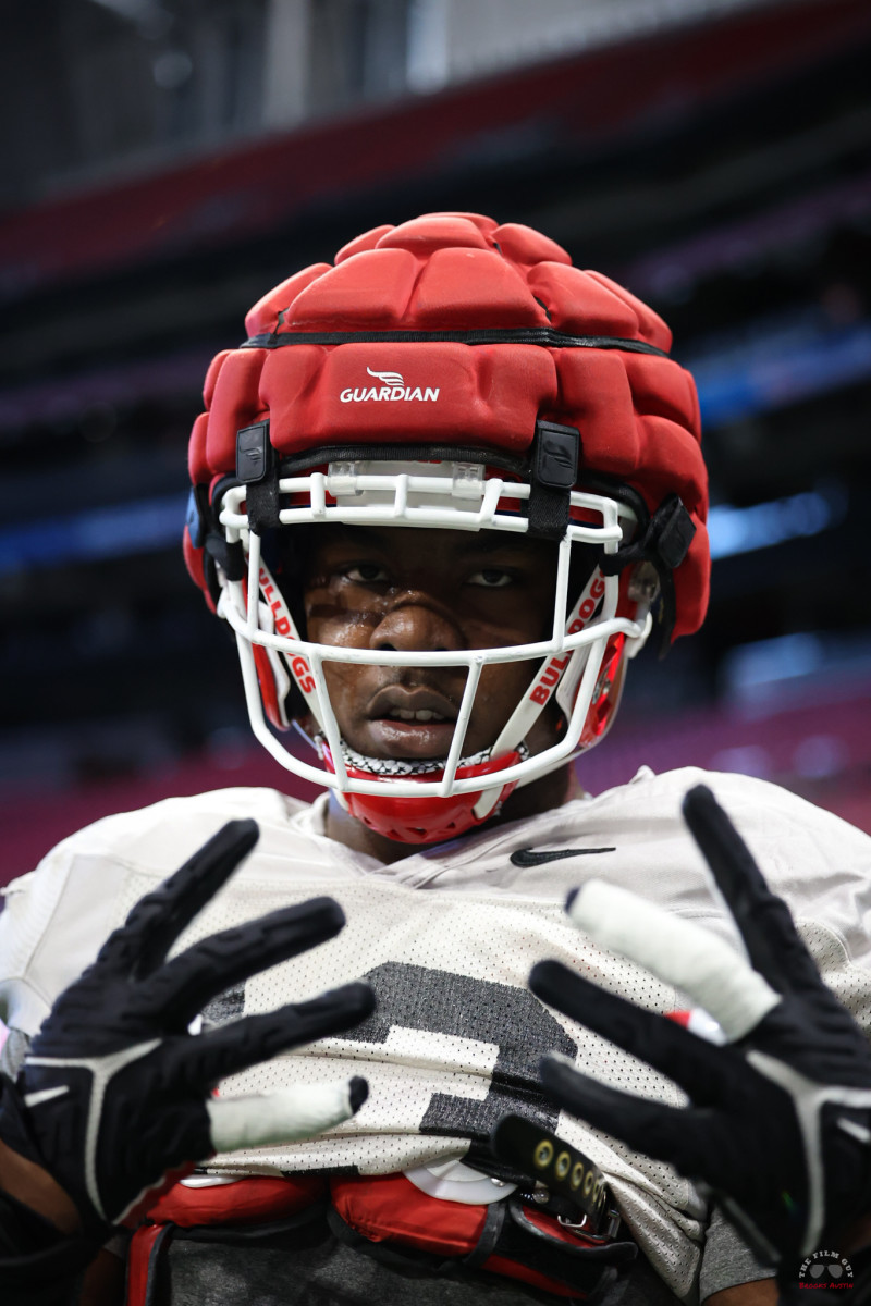Georgia Football Photos From Practice Leading Up to Matchup with Ohio ...