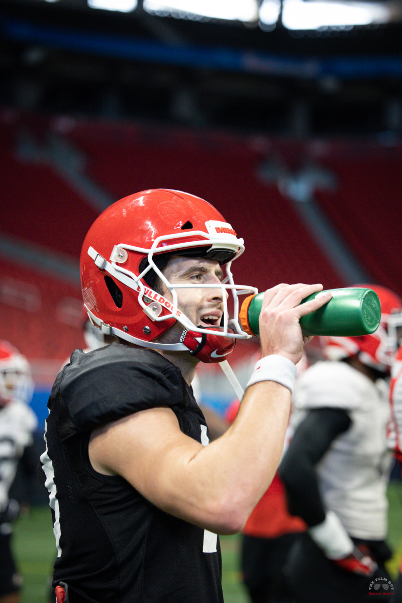 Georgia Football Photos From Practice Leading Up to Matchup with Ohio ...