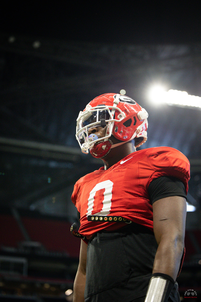 Georgia Football Photos From Practice Leading Up to Matchup with Ohio ...