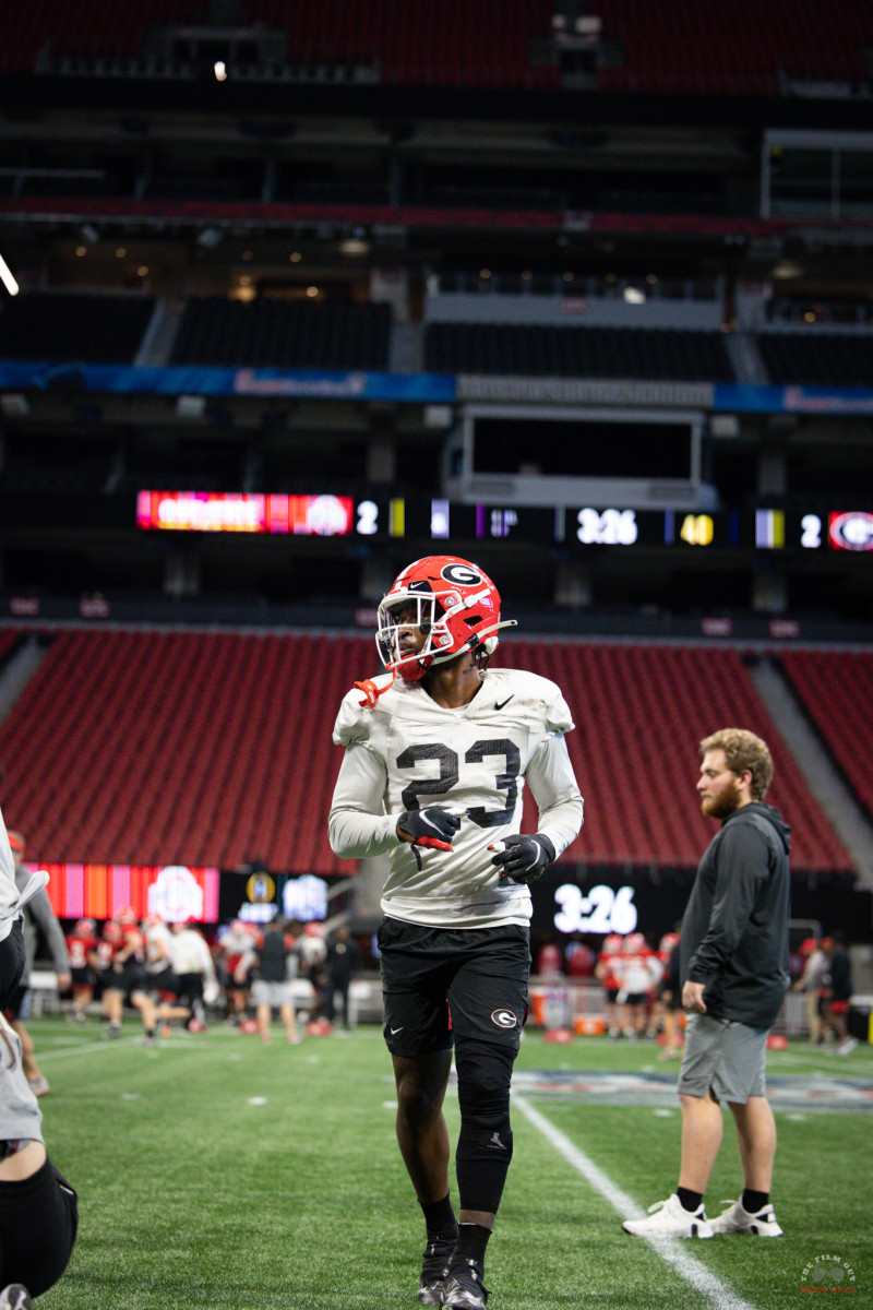 Georgia Football Photos From Practice Leading Up to Matchup with Ohio ...