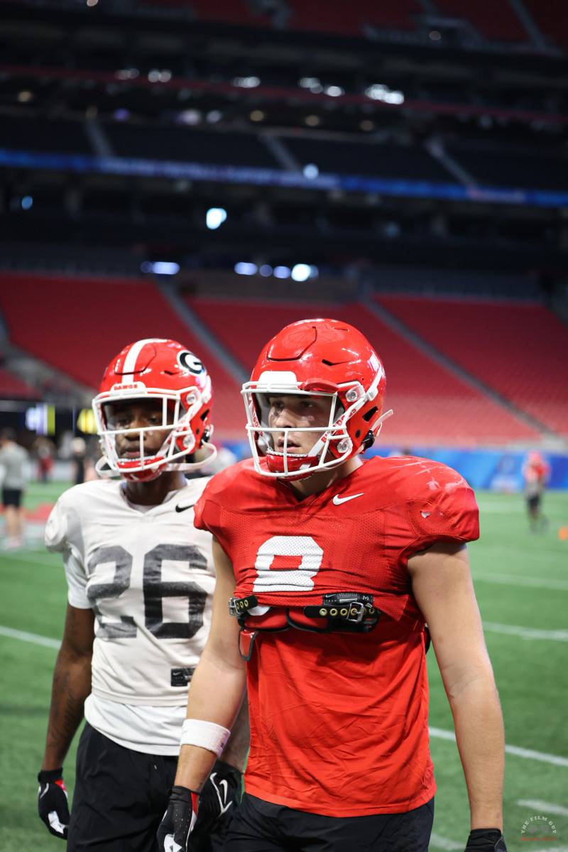 Georgia Football Photos From Practice Leading Up to Matchup with Ohio ...