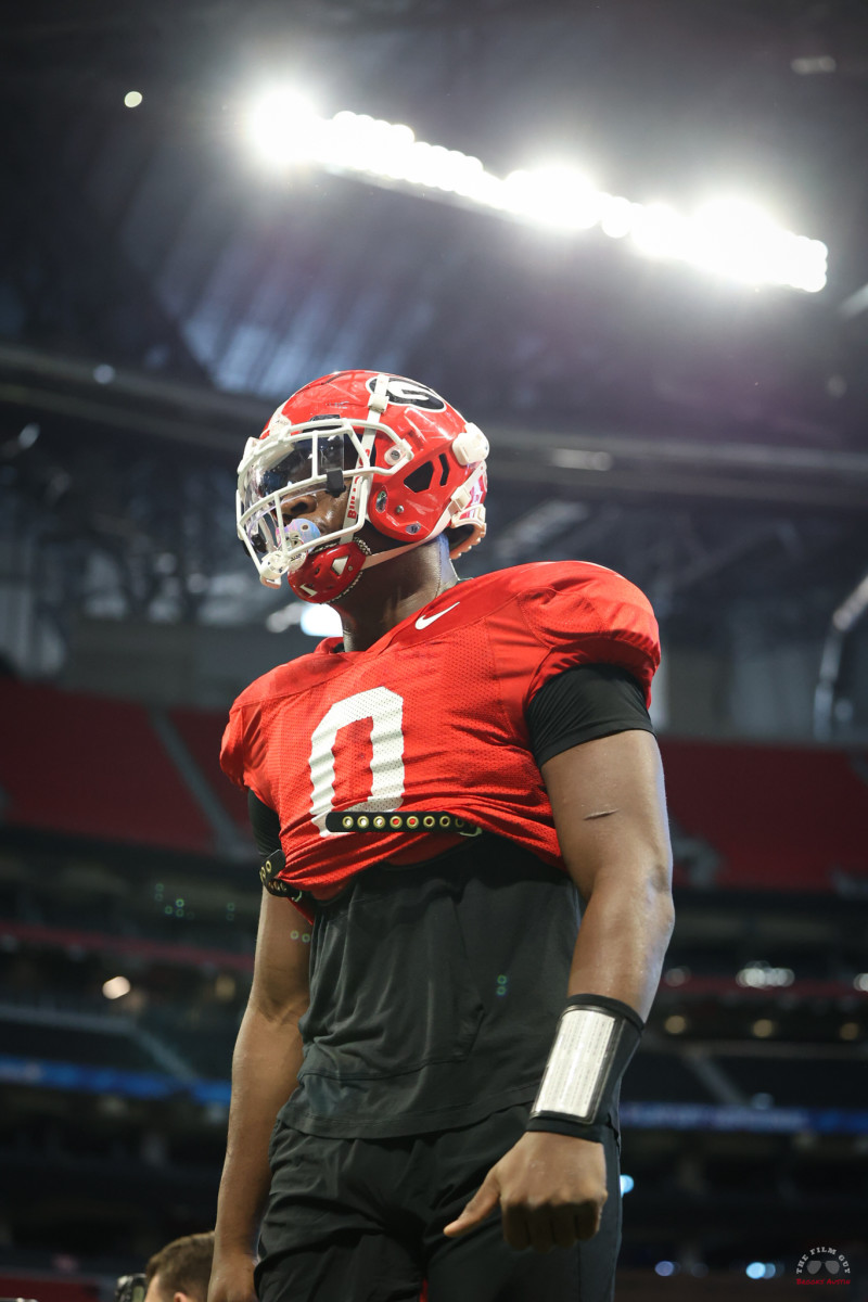 Georgia Football Photos From Practice Leading Up to Matchup with Ohio ...