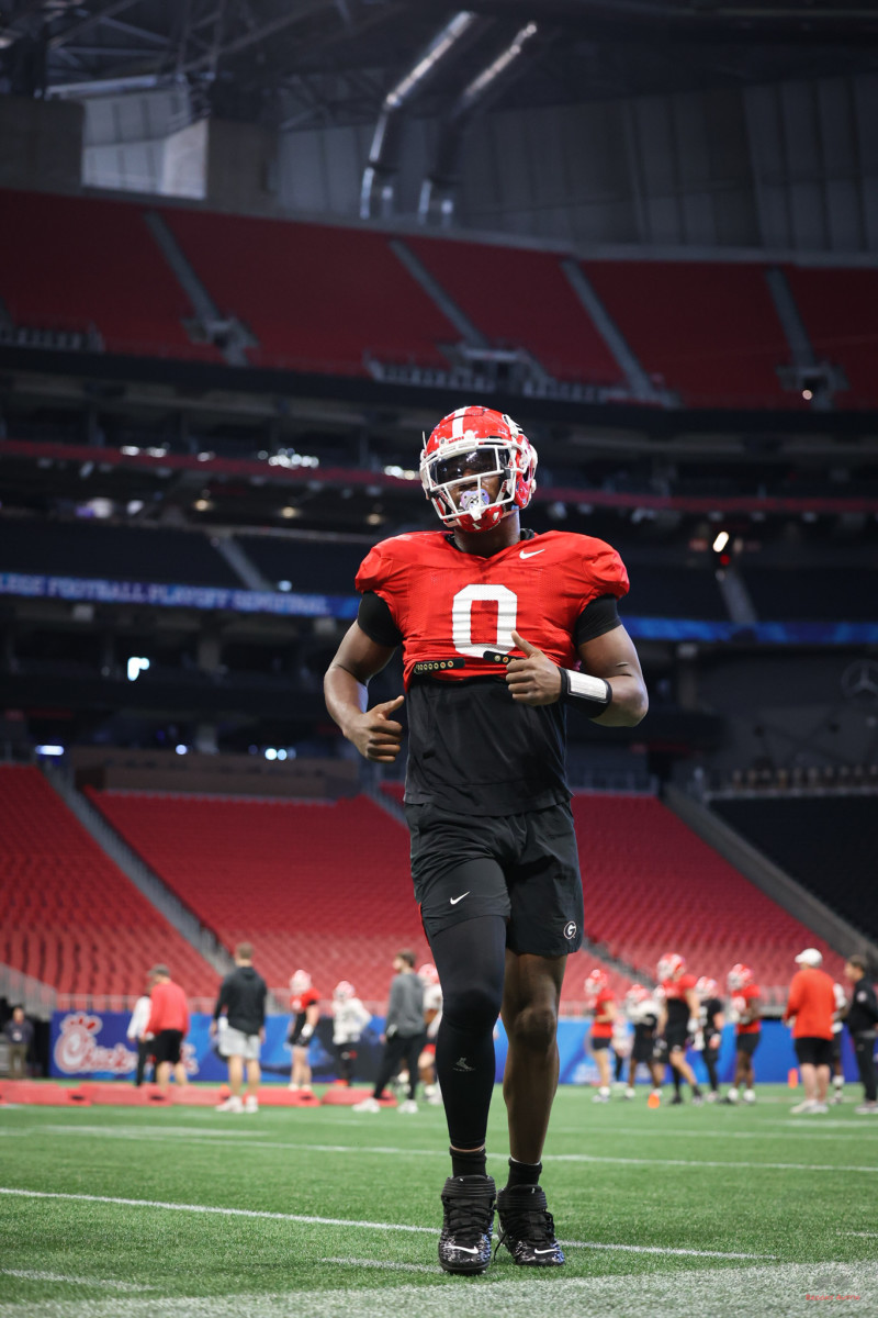 Georgia Football Photos From Practice Leading Up to Matchup with Ohio ...