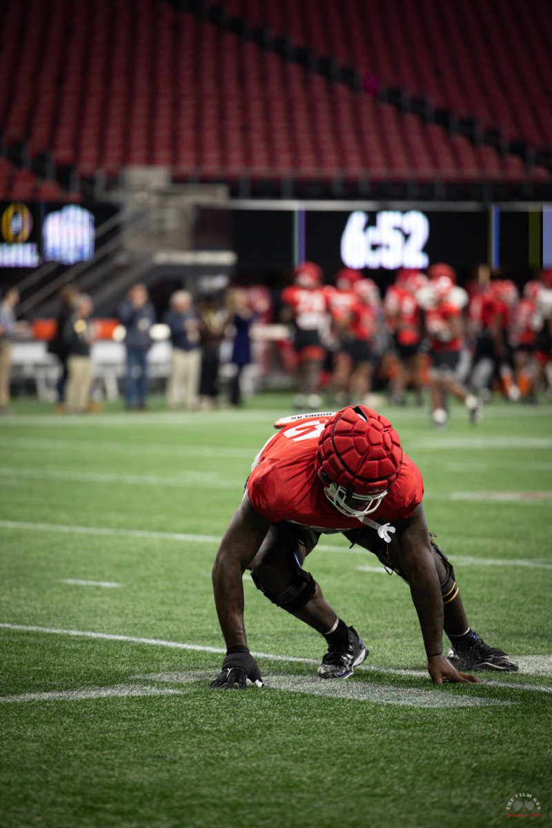 Georgia Football Photos From Practice Leading Up to Matchup with Ohio ...