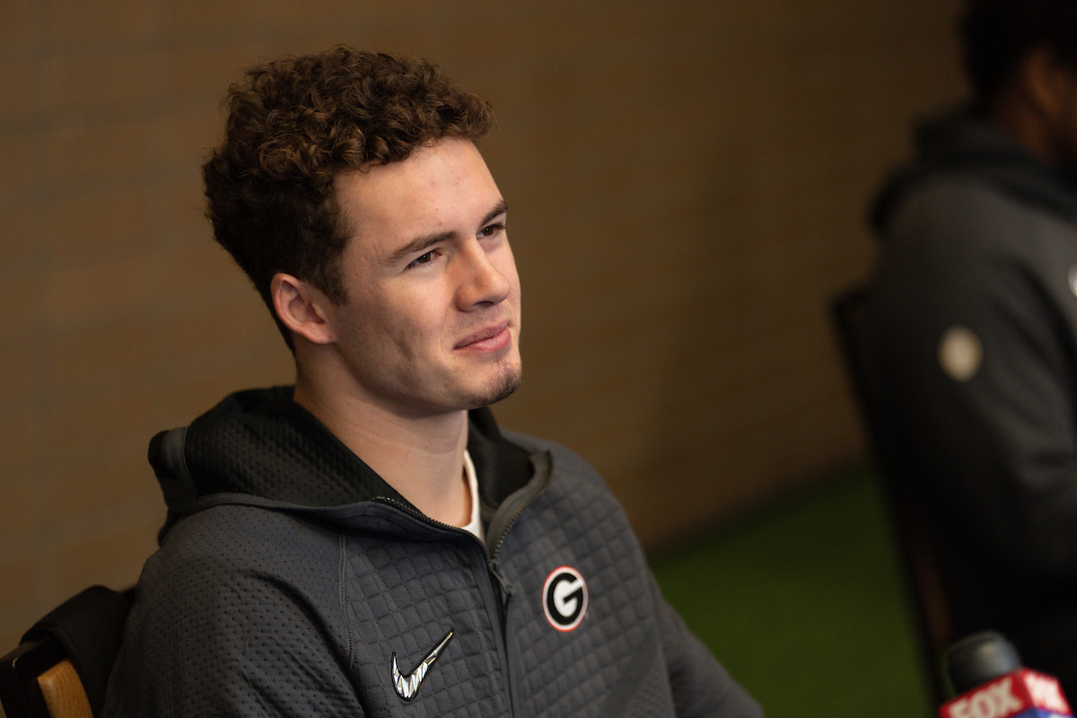 Ladd McConkey Provides a Look Into Georgia's Receiver Room - Sports ...