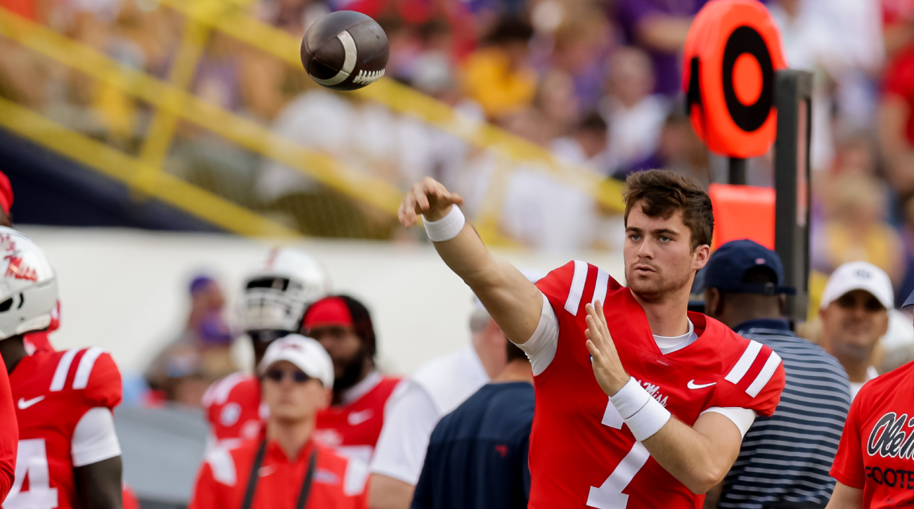 Luke Altmyer, Ole Miss QB Transfer, Heading to Big Ten Program - Sports ...