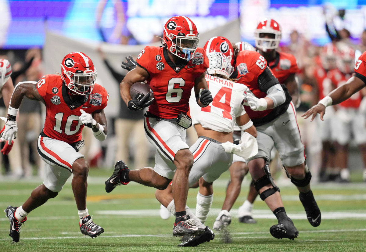 Georgia Football Halftime Report vs. Ohio State Football - Sports ...