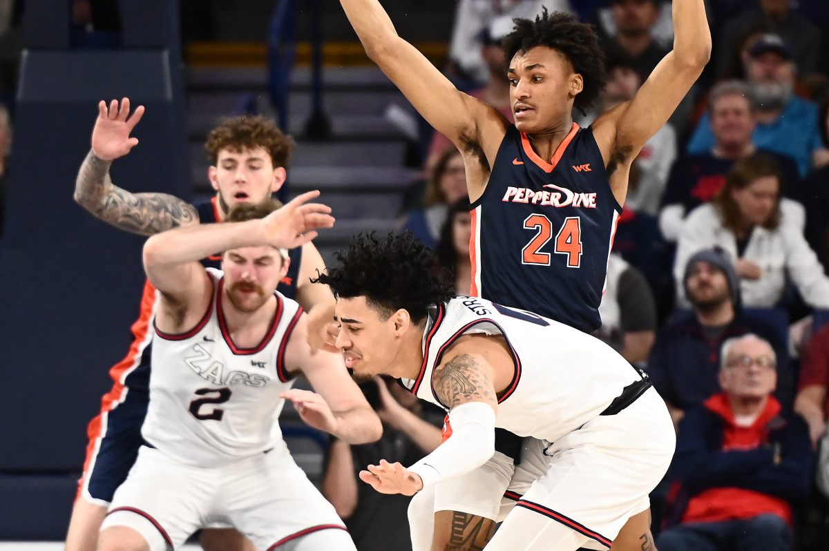 Drew Timme scores 35 points to lead Gonzaga past Pepperdine in WCC ...