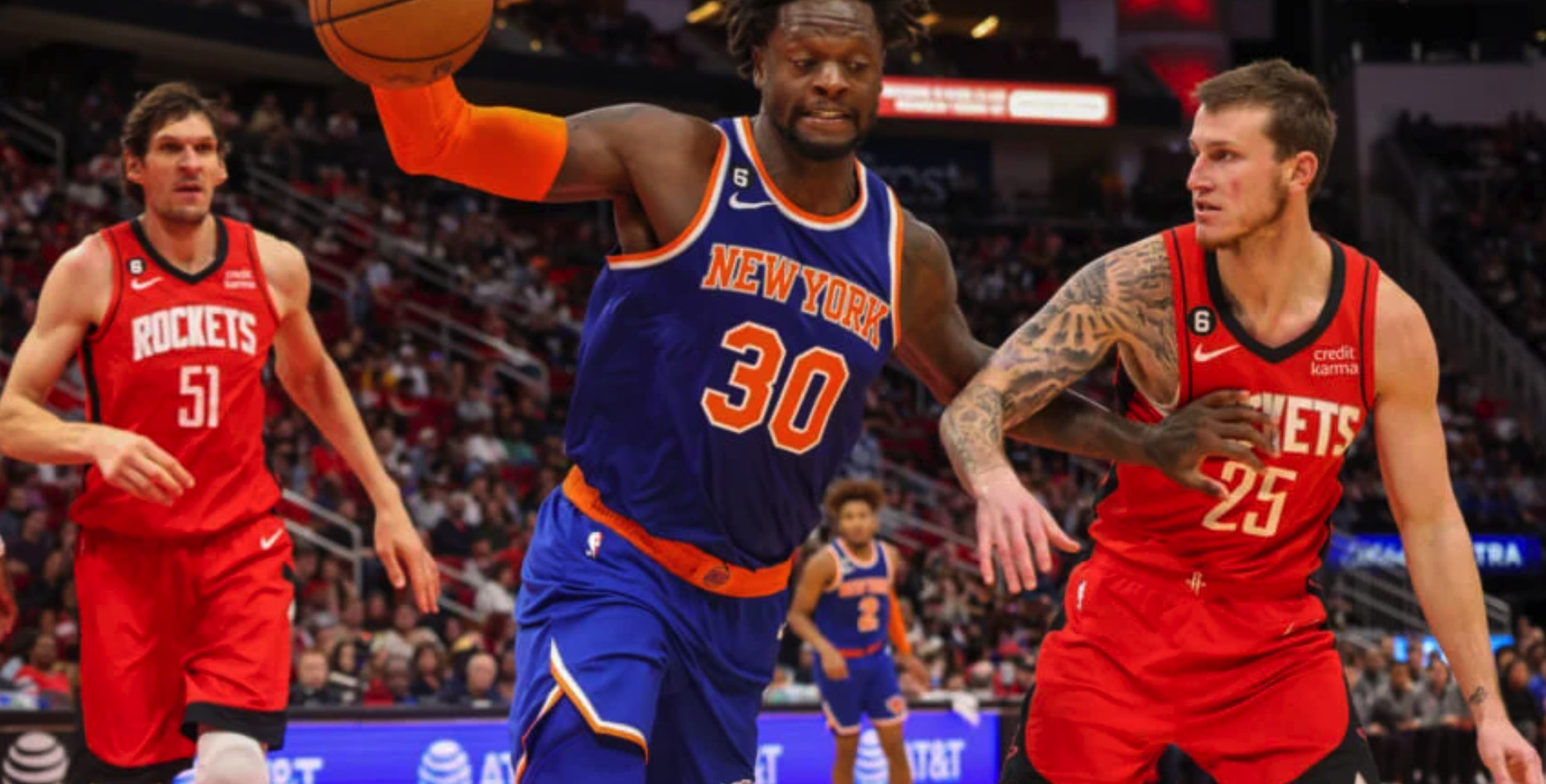 Julius Randle Finishes 'Monster Month' With 35 Points In New York ...