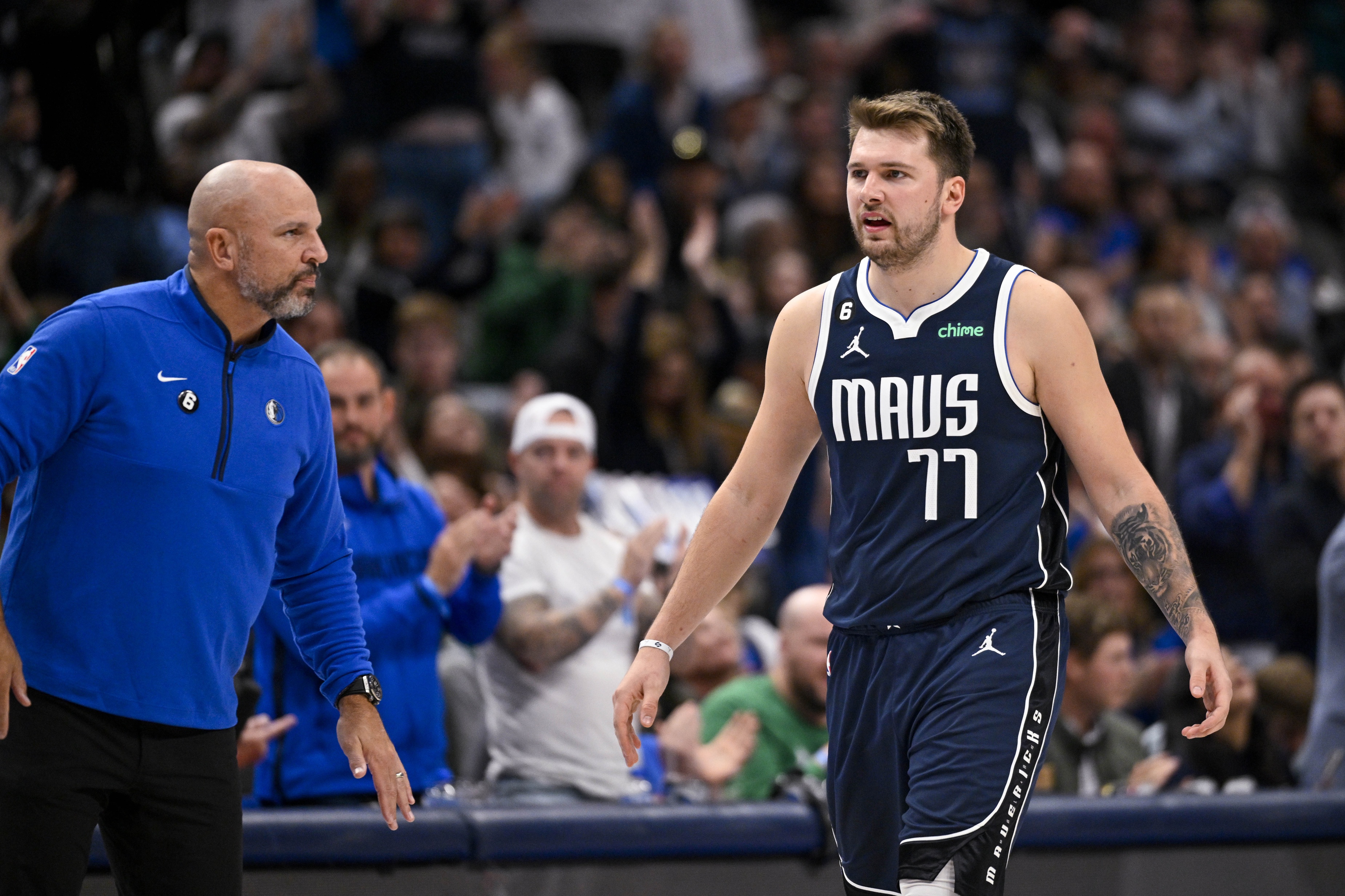 Dallas Mavs Coach Jason Kidd Wants Luka Doncic to Emulate Klay Thompson - Sports Illustrated ...