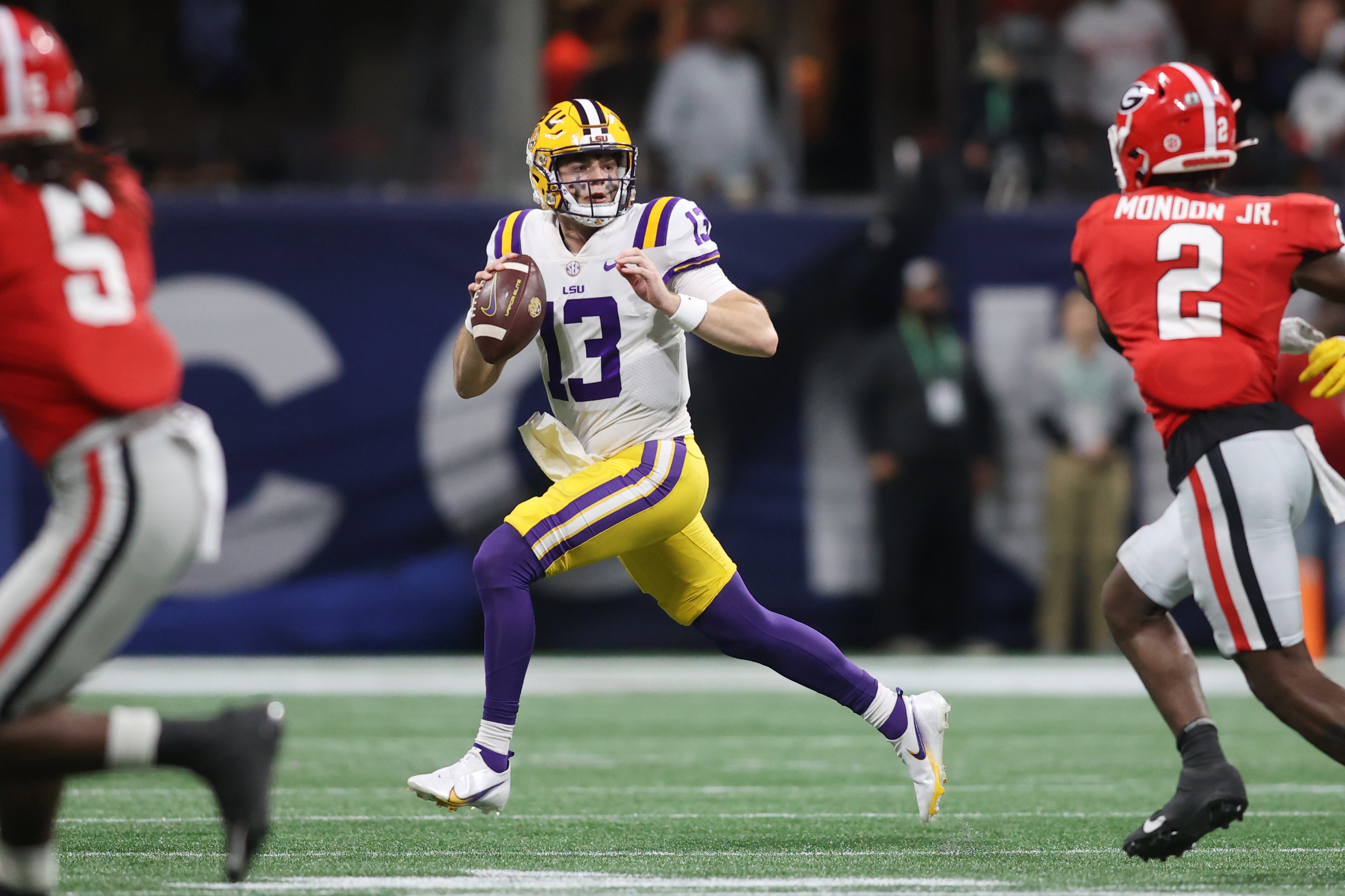 Brian Kelly Details The Future of LSU's Quarterback Room - Sports ...