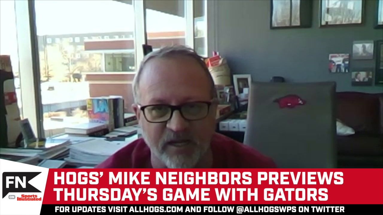 Hogs' Coach Mike Neighbors Previews Florida Game - Sports Illustrated ...