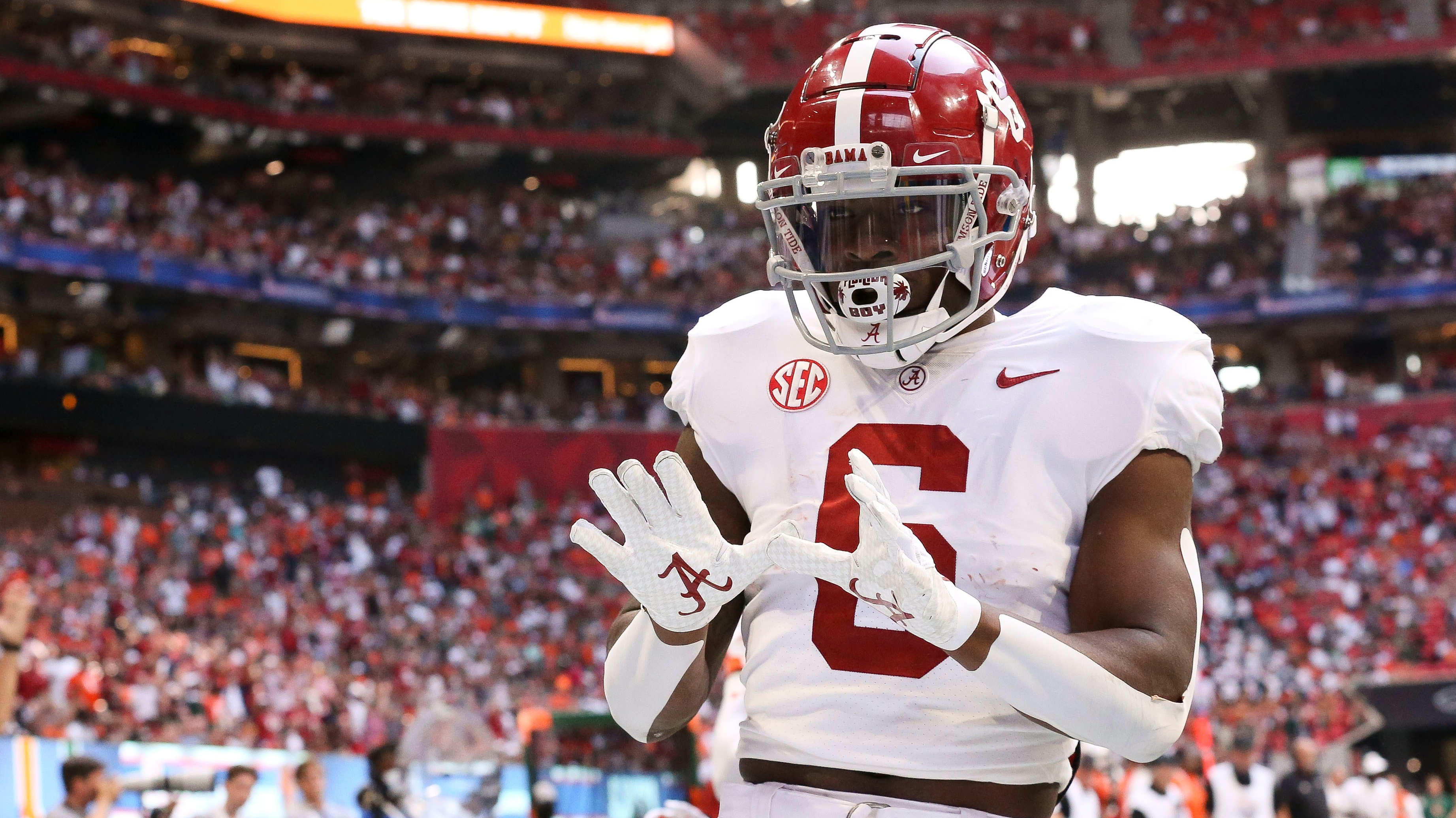 Alabama Running Back Trey Sanders Announces Transfer to Top Big 12 ...