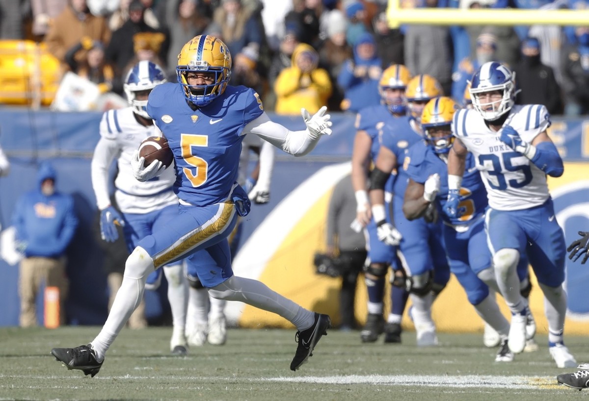 Pitt Panthers WR Jared Wayne Declares for NFL Draft - Sports ...