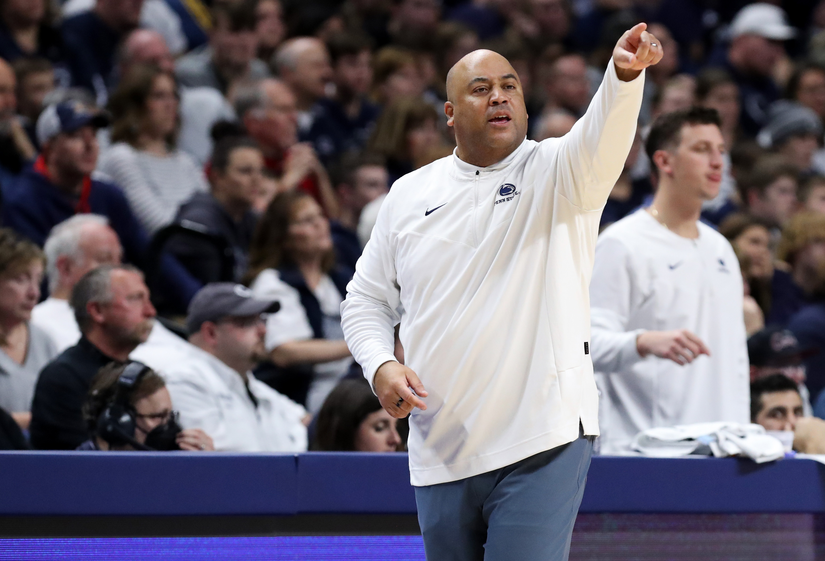 Penn State Basketball Coach Micah Shrewsberry Questions Big Ten ...