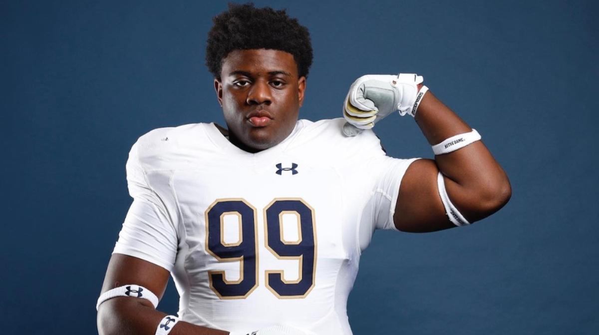 Elite Defensive Tackle Justin Scott Includes Notre Dame In His Top 8 ...