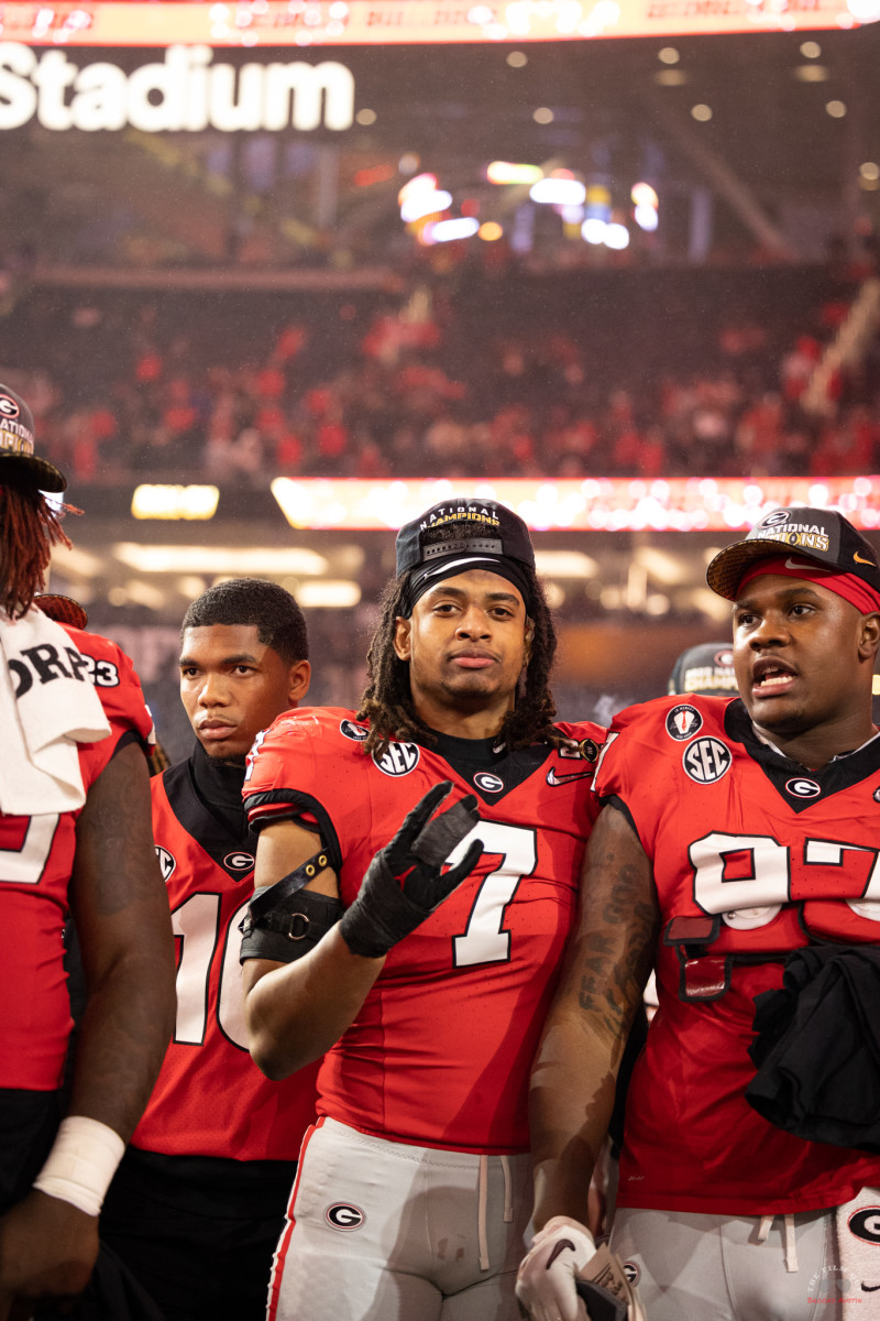 Georgia Football Photos From Win over TCU - Sports Illustrated Georgia ...