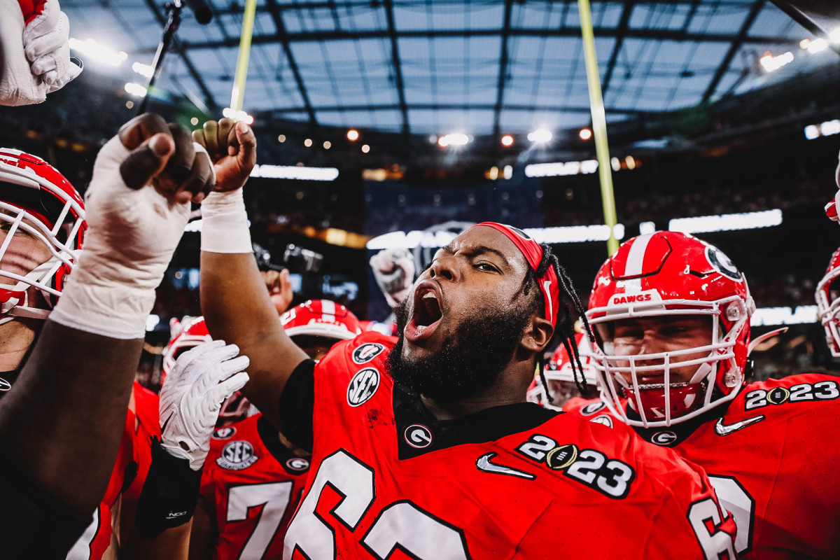 Halftime Report: Georgia Football Dominating TCU in National ...