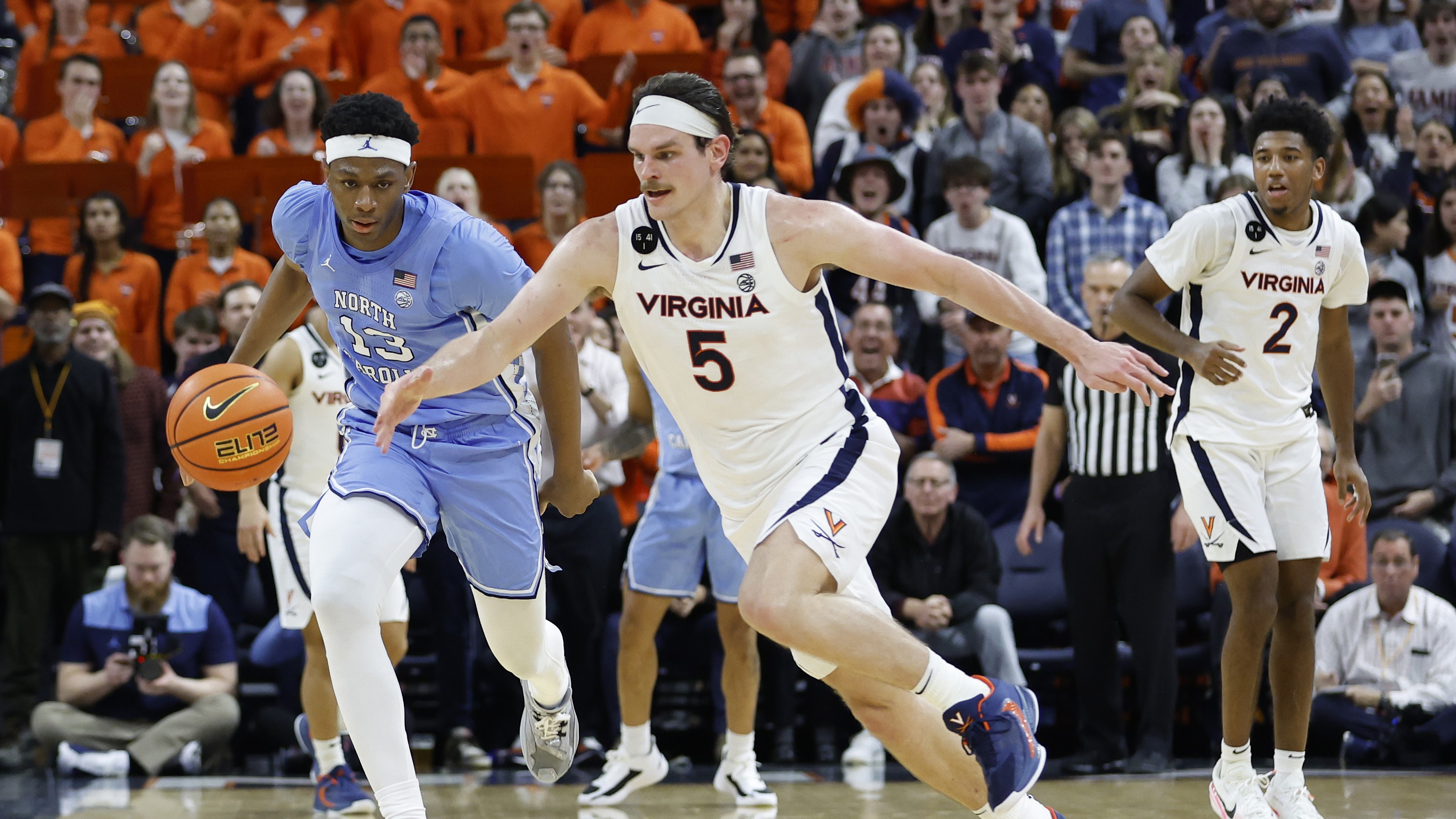 Hoos Hold Off Heels, Virginia Basketball Downs North Carolina 65-58 ...