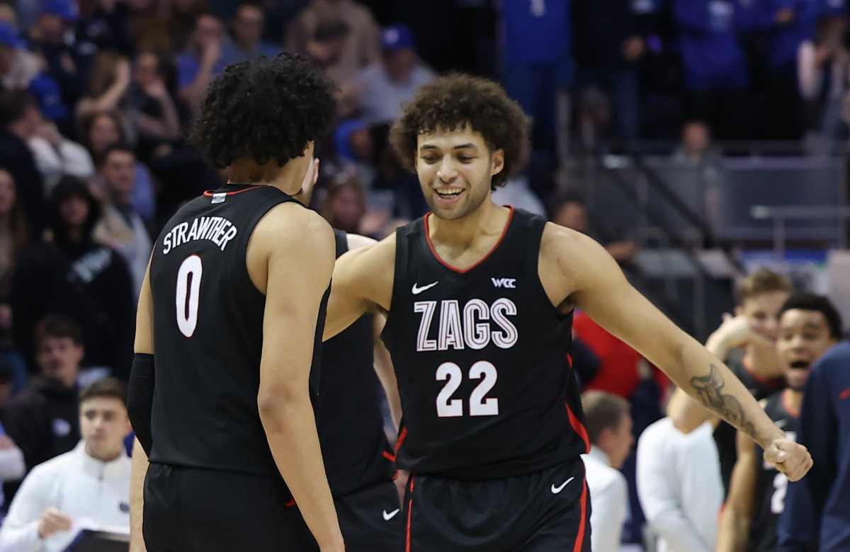 Gonzaga-BYU photos: Zags stays perfect in WCC with last-second win over Cougars - Gonzaga Nation
