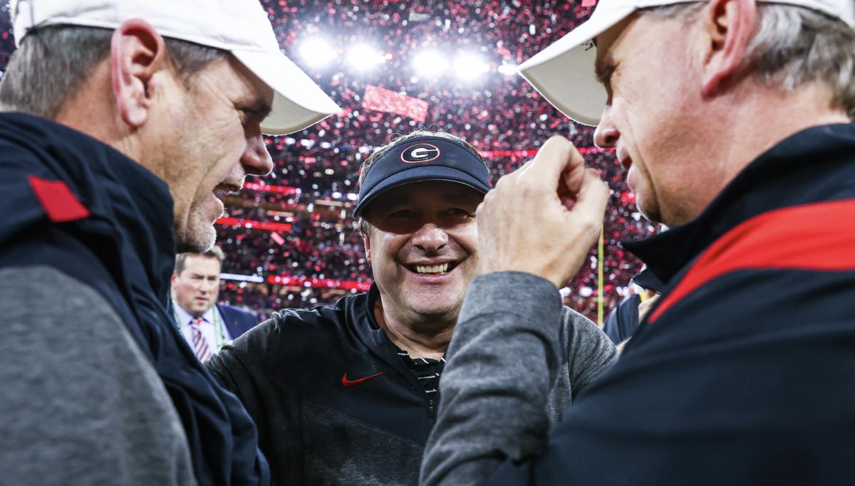 Georgia coaches 100 schools recruiting Georgia football - Sports ...