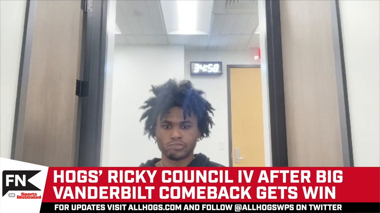 Ricky Council-Vanderbilt-ah - Sports Illustrated All Hogs News ...