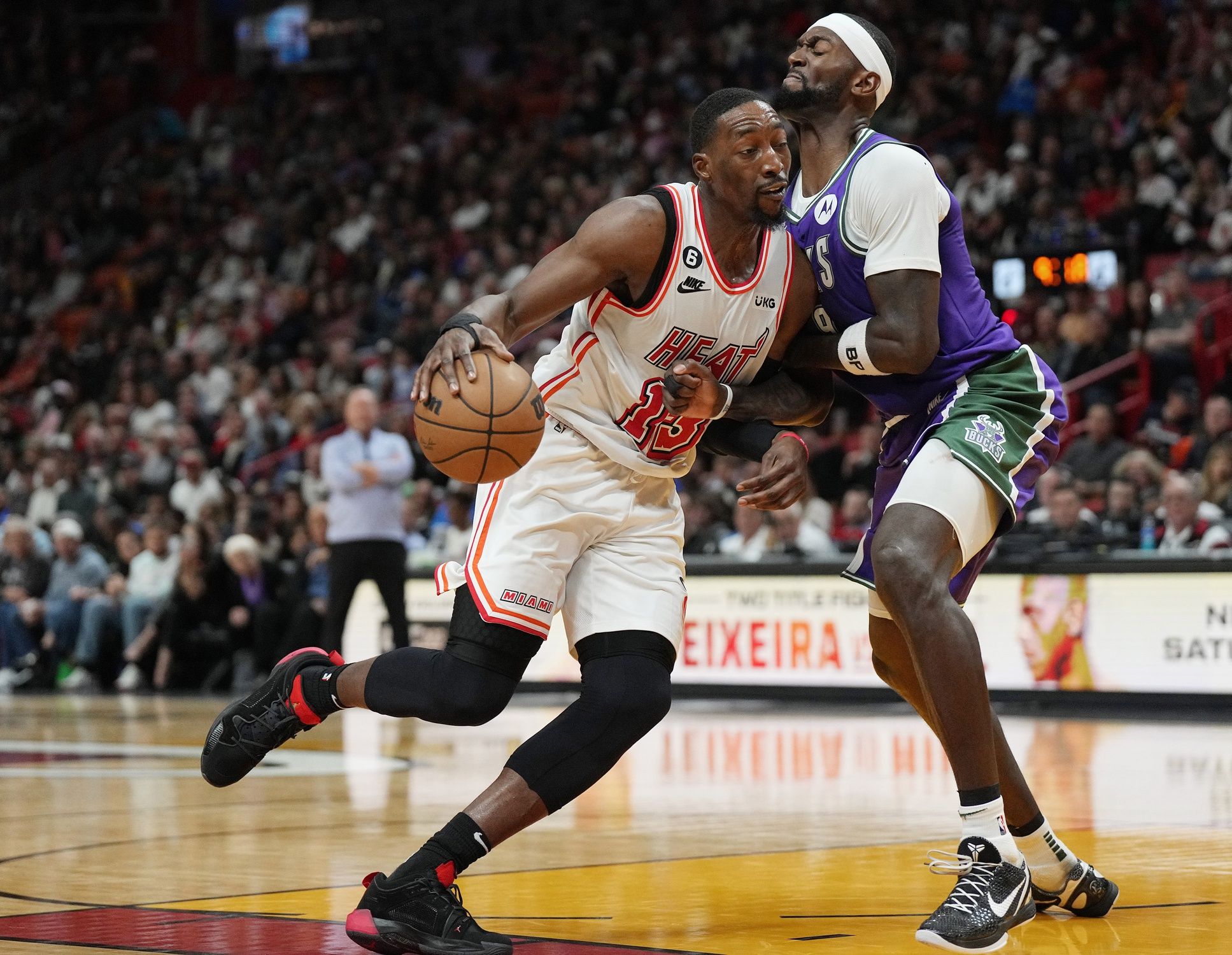 Miami Heat's Bam Adebayo blames Mic for early game struggles before ...