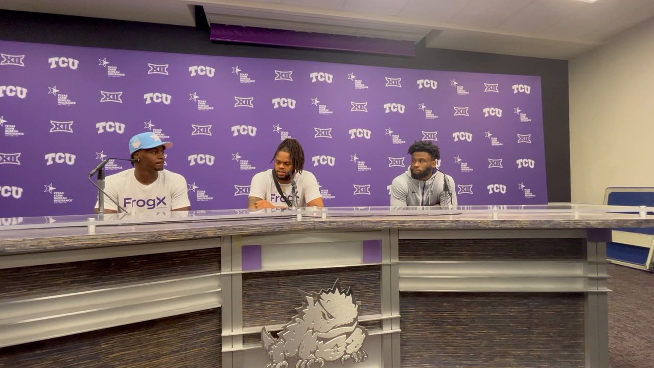 WATCH! Emanuel Miller, Eddie Lampkin Jr., and Mike Miles Jr. Postgame v ...