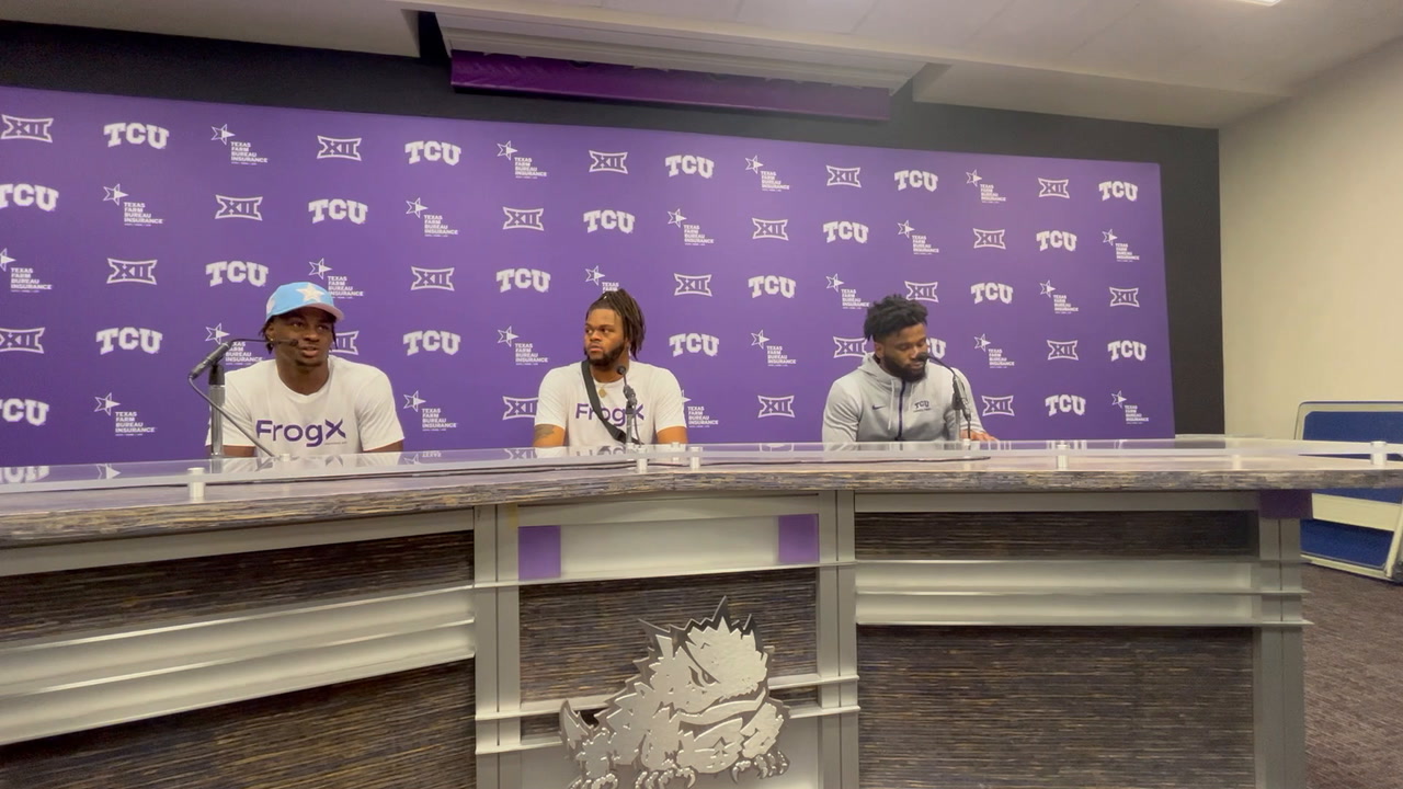 WATCH! Emanuel Miller on TCU's Bounce-Back Performance Against Kansas ...