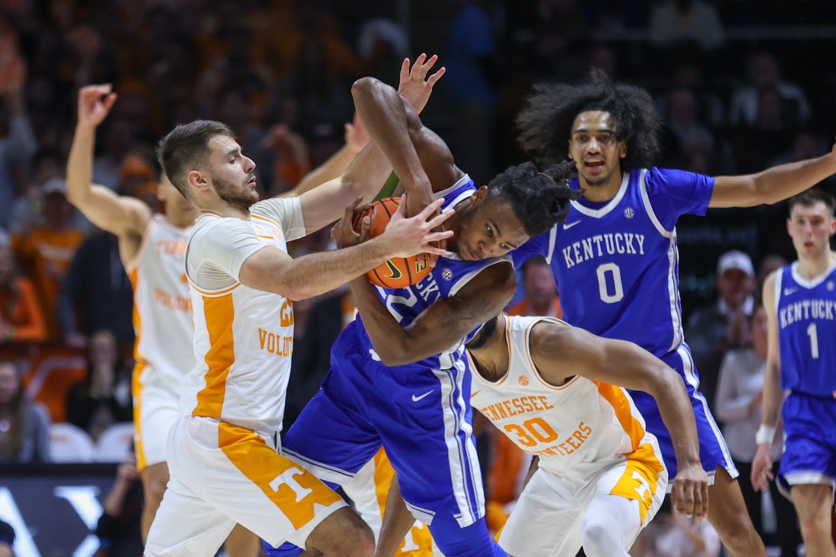 Three Staggering Numbers From Kentucky's 63-56 Win Over Tennessee ...