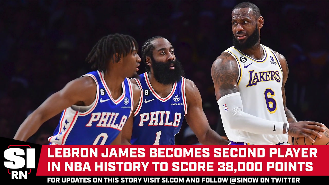 LeBron James passes 38,000 career points milestone in Lakers’ loss to ...