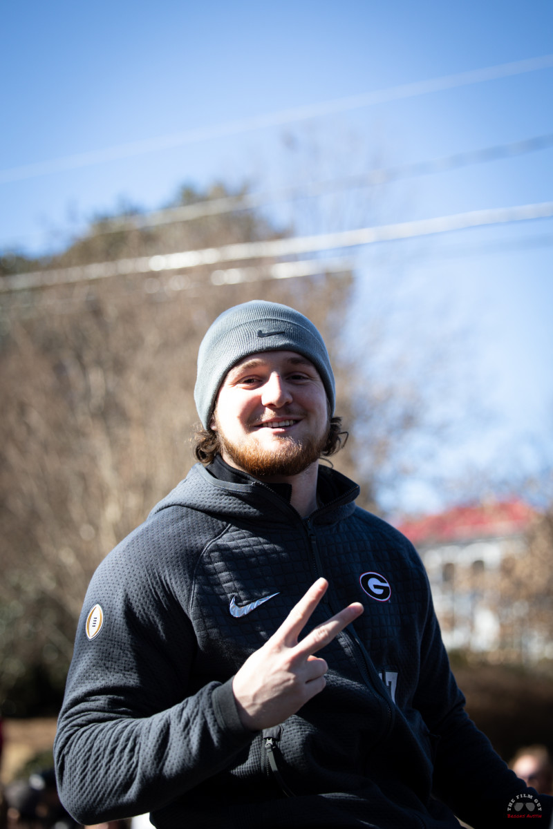 Georgia Football Celebrates Second Title in a Row with Championship ...