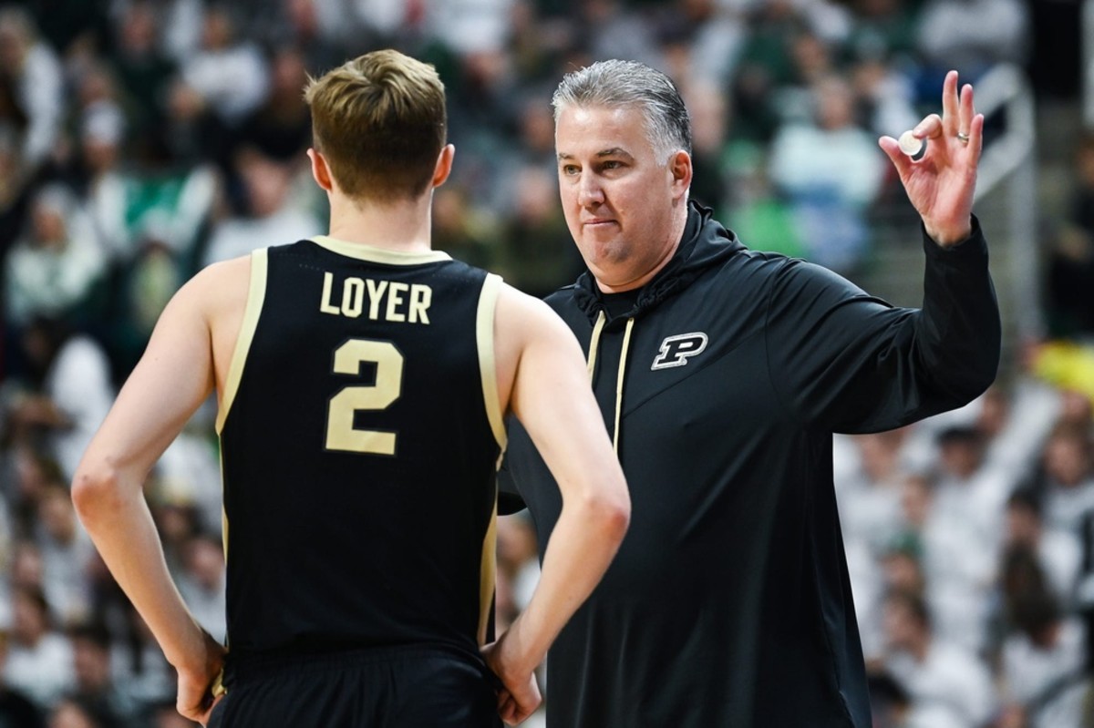 What Purdue Coach Matt Painter Said Following Road Victory Against Michigan State - Sports ...