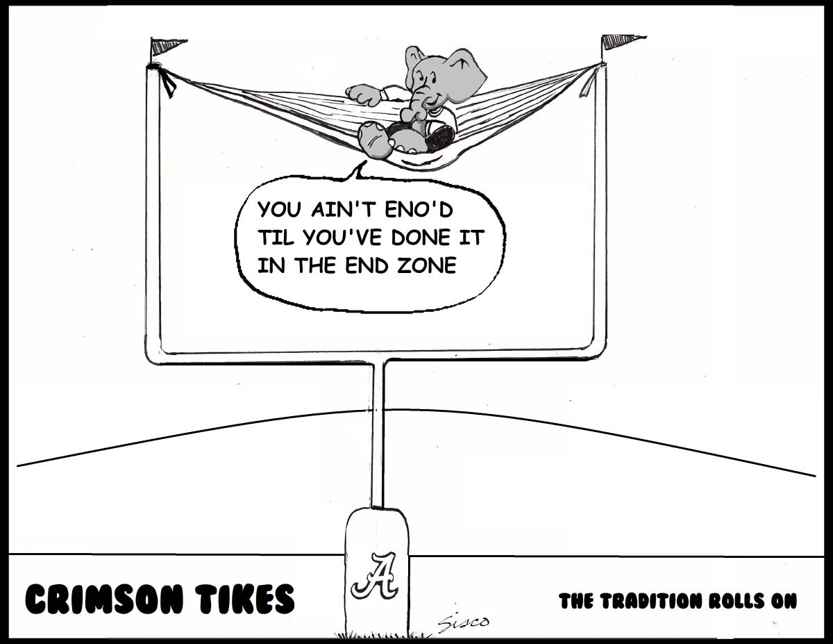 Crimson Tikes: End Zone Eno - Sports Illustrated Alabama Crimson Tide ...