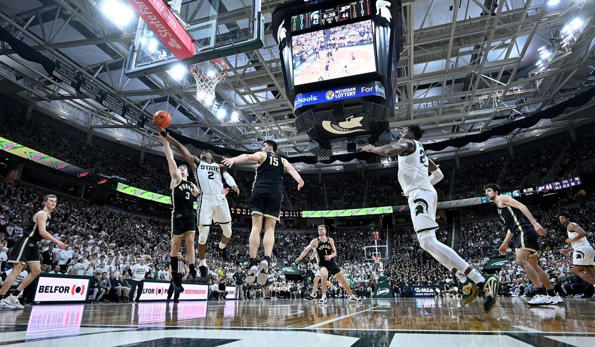 PHOTO GALLERY: Best Photos From Purdue's Road Win at Michigan State ...