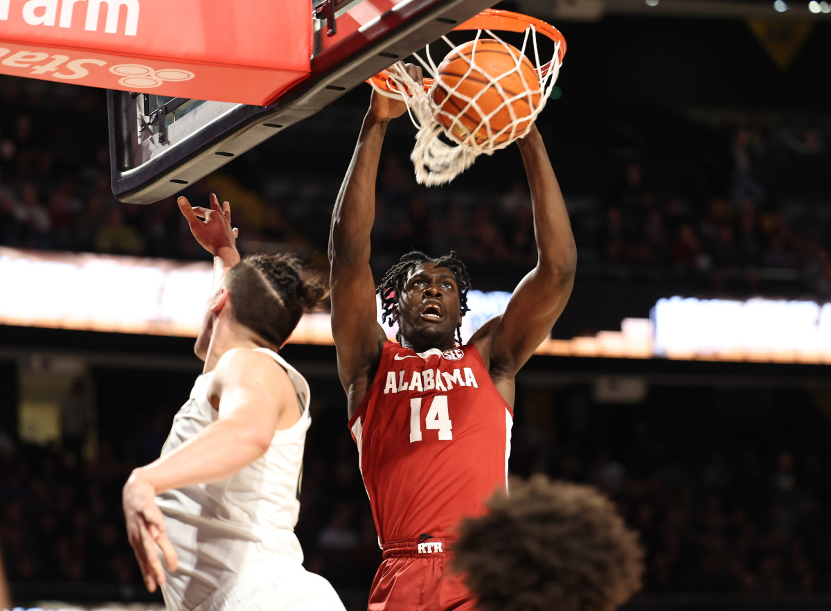 BamaCentral Courtside: No. 4 Alabama 78, Vanderbilt 66 - Sports Illustrated Alabama Crimson Tide ...