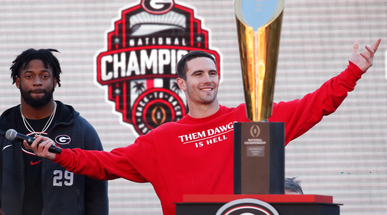 Stetson Bennett Claps Back at Critic of His Behavior at Championship ...