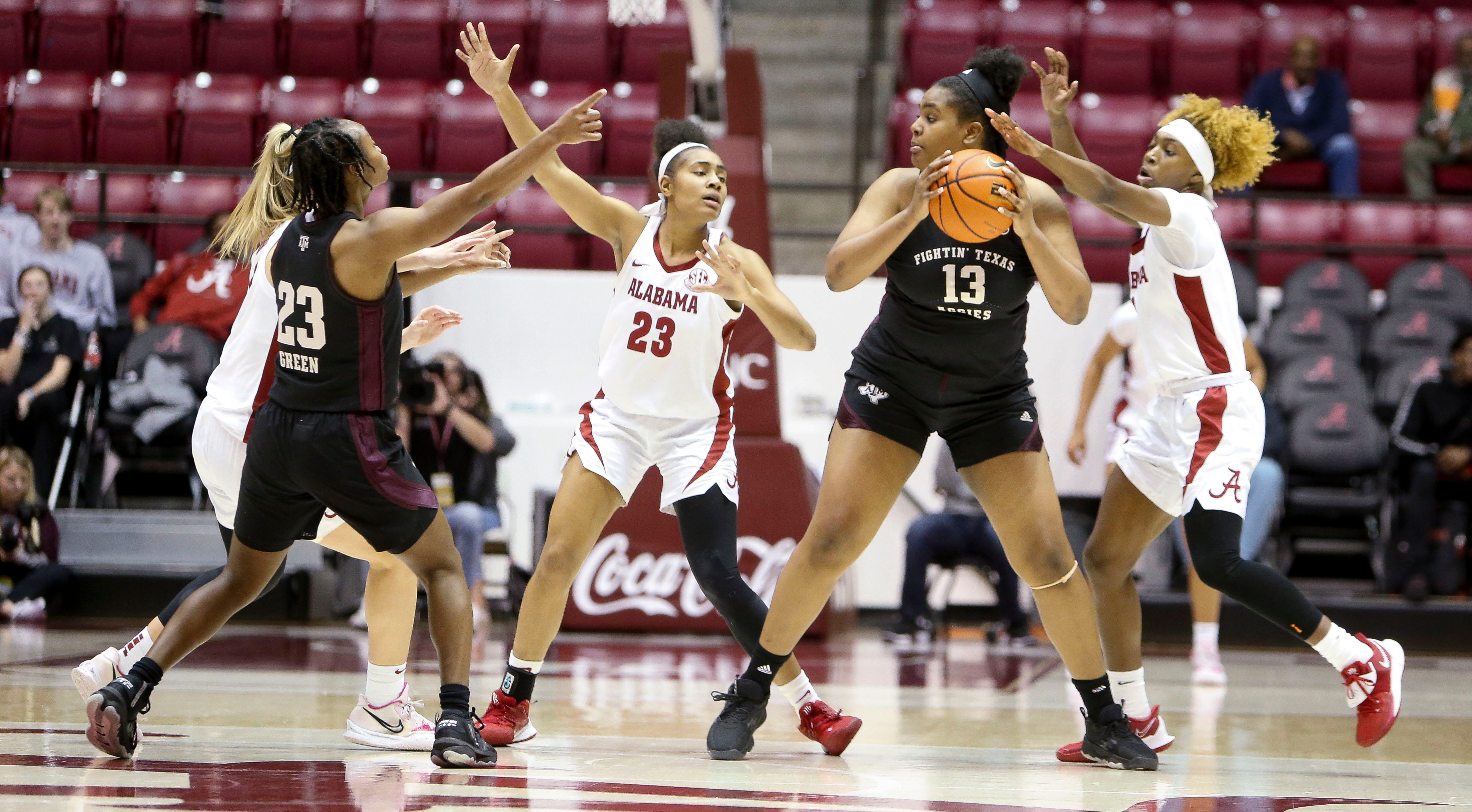 Alabama Spoils Joni Taylor's Homecoming, Beats Texas A&M 61-46 - Sports ...