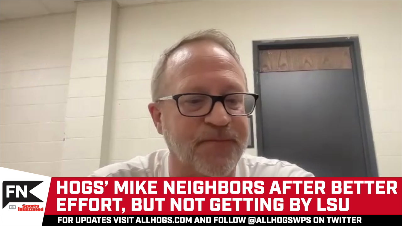 Mike Neighbors LSU Postgame - Sports Illustrated All Hogs News ...