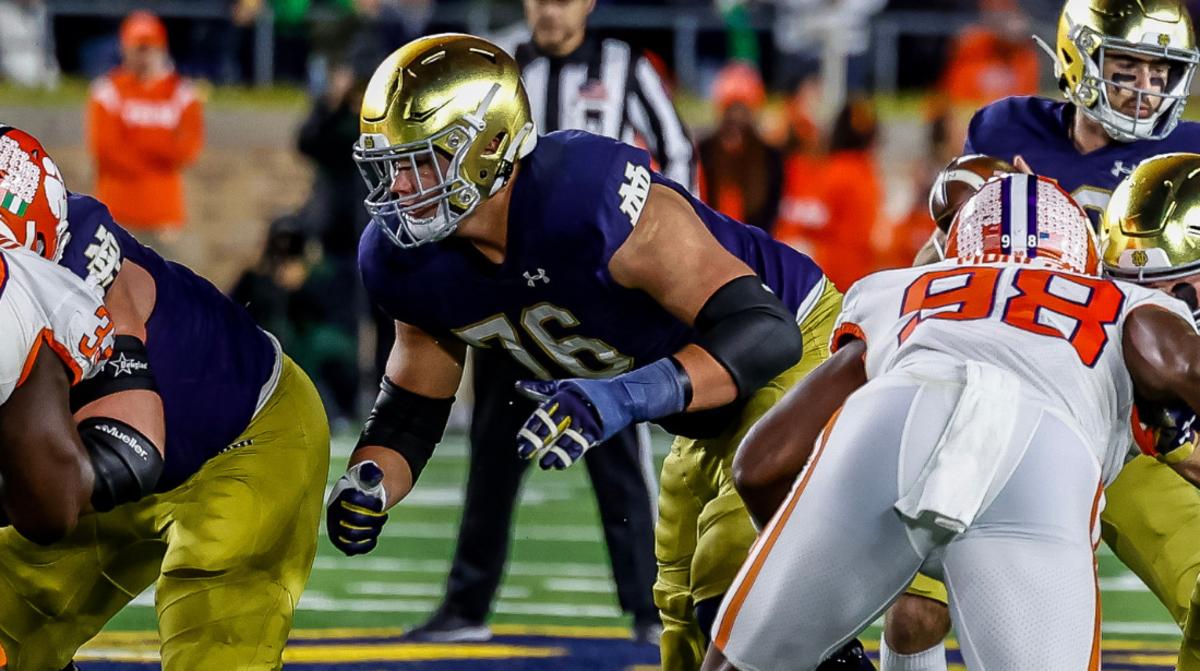 Benjamin Morrison, Joe Alt Named Preseason All-Americans By ESPN - Sports Illustrated Notre Dame ...