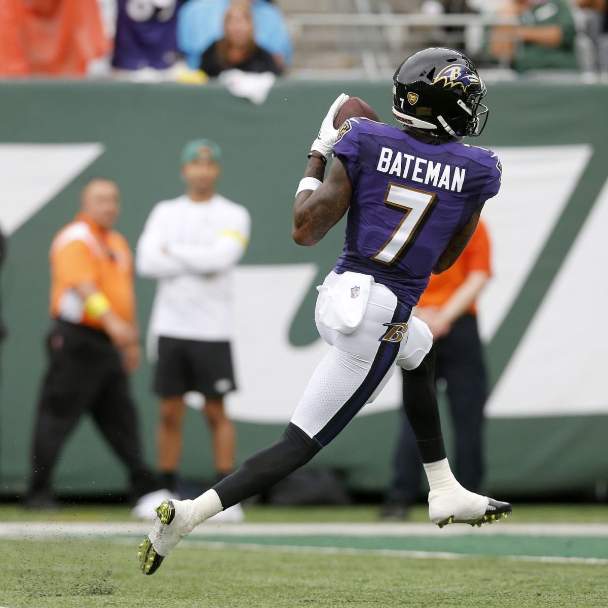 Rashod Bateman Healing, Almost Ready to 'Run Full Speed' for Ravens ...