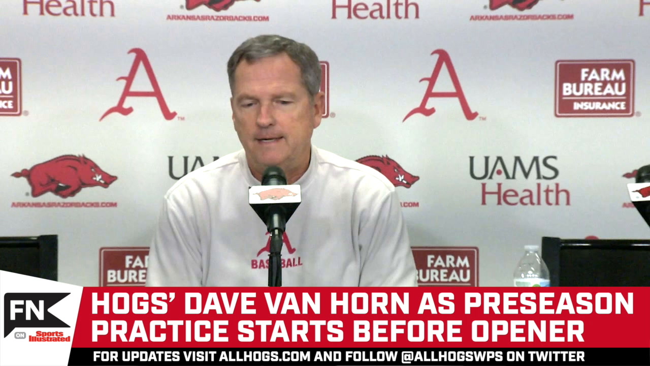 Hogs' Dave Van Horn on Preseason Practice - Sports Illustrated All Hogs ...