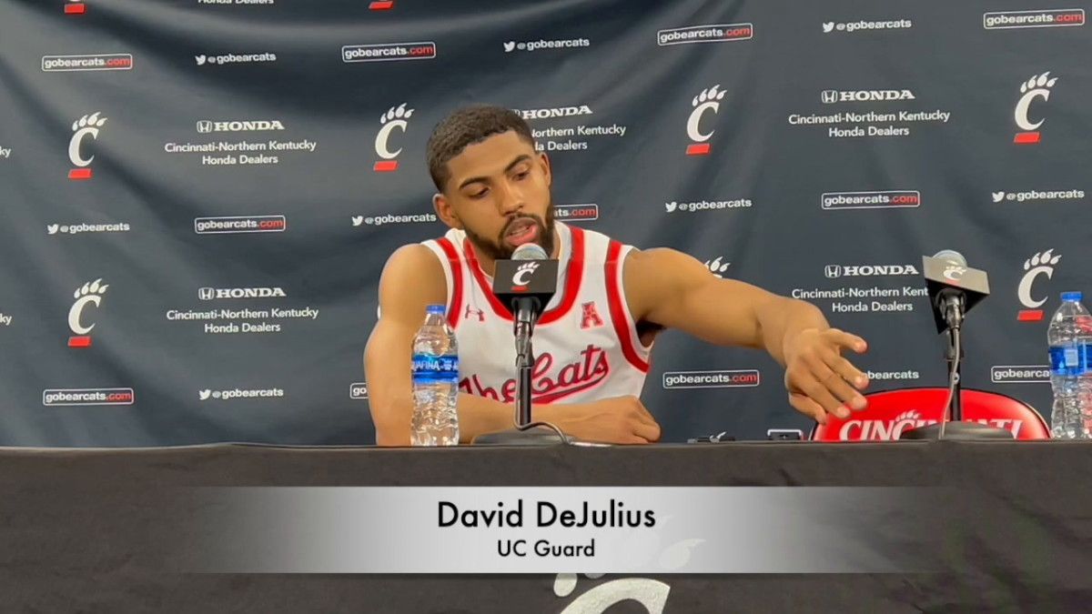 David DeJulius Memphis Home Postgame - All Bearcats