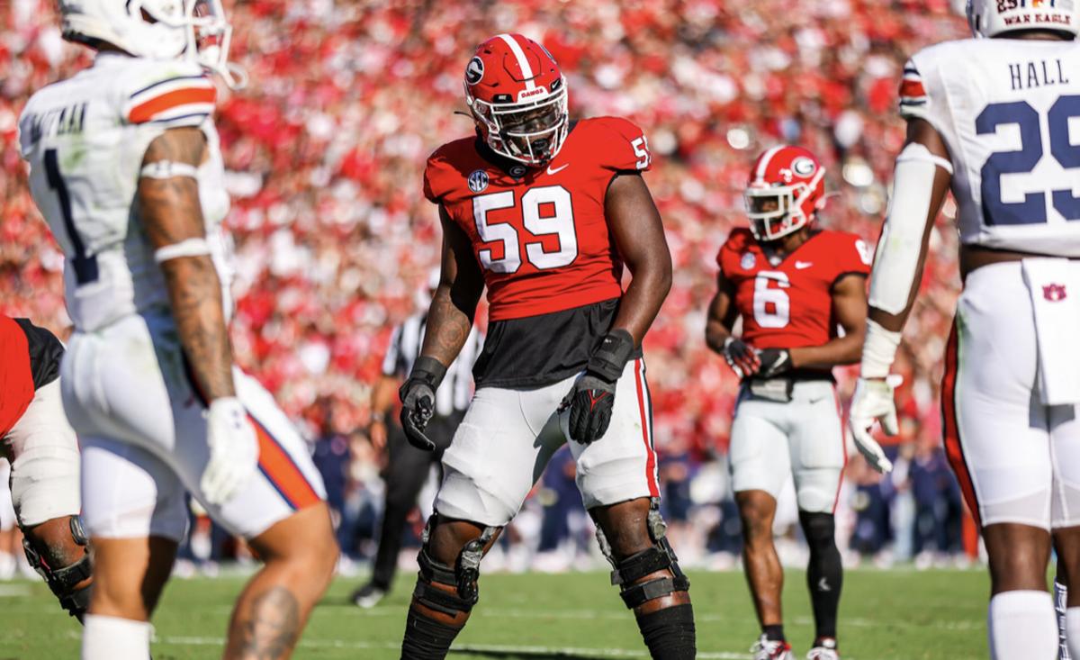 Broderick Jones NFL draft Basketball - Sports Illustrated Georgia ...