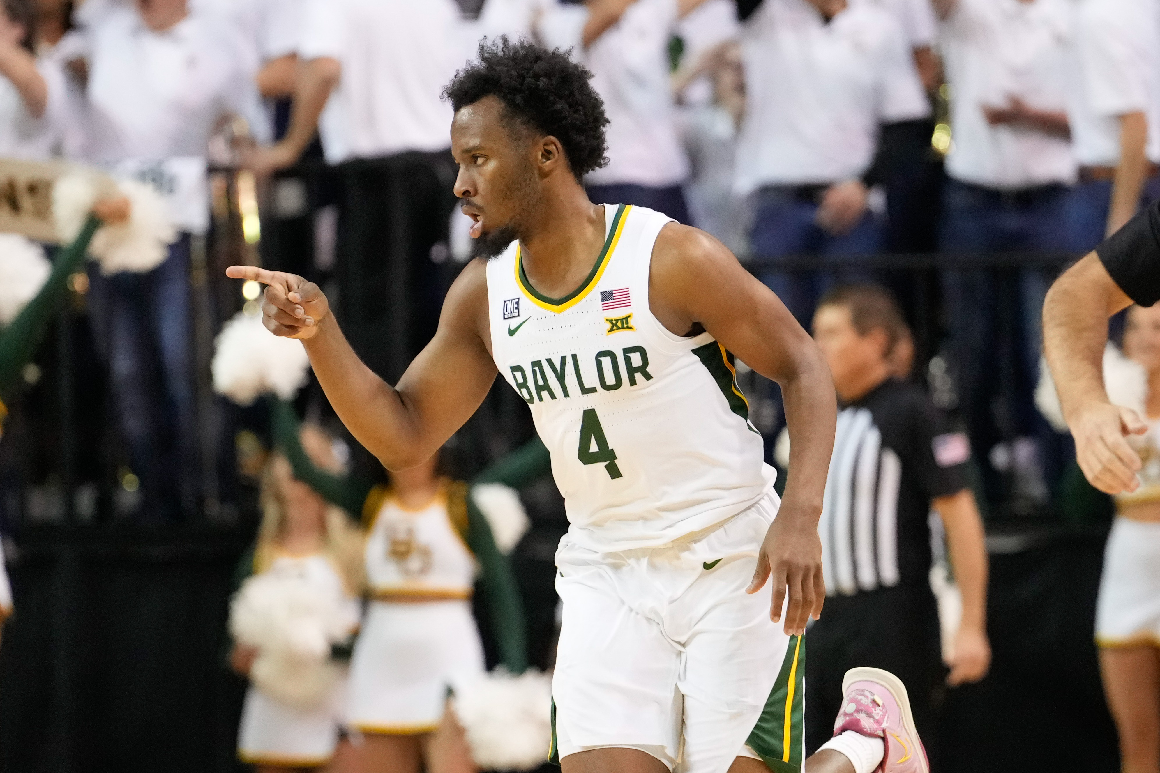 Baylor Bears Men's Basketball Played Against Kansas Jayhawks in Big 12 ...
