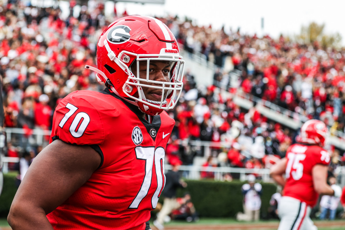 Georgia Football's Warren McClendon to Honor Devin Willock at Senior ...